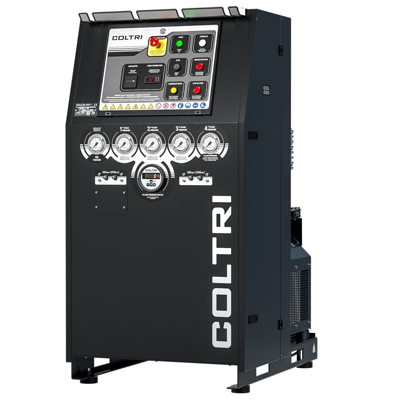 Coltri Heavy Duty Line - Open Compressor — ISH24 Safety and Rescue Store